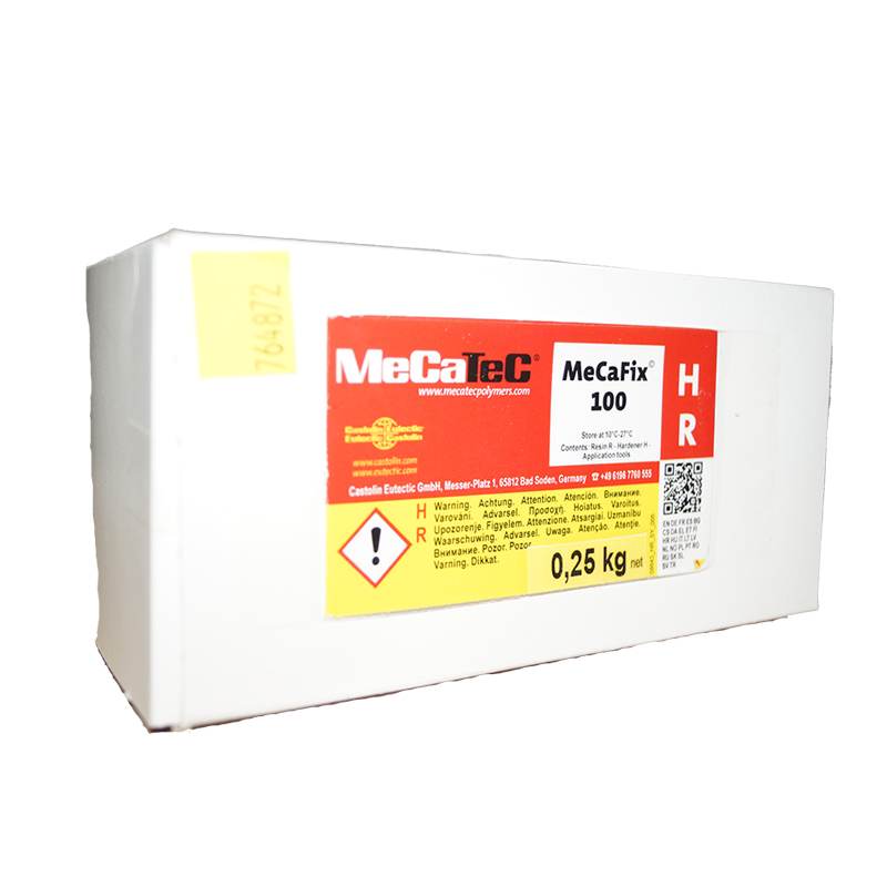 MeCaFix© 100 est un polymère à durcissement rapide pour réparation d’urgence contenant des ...